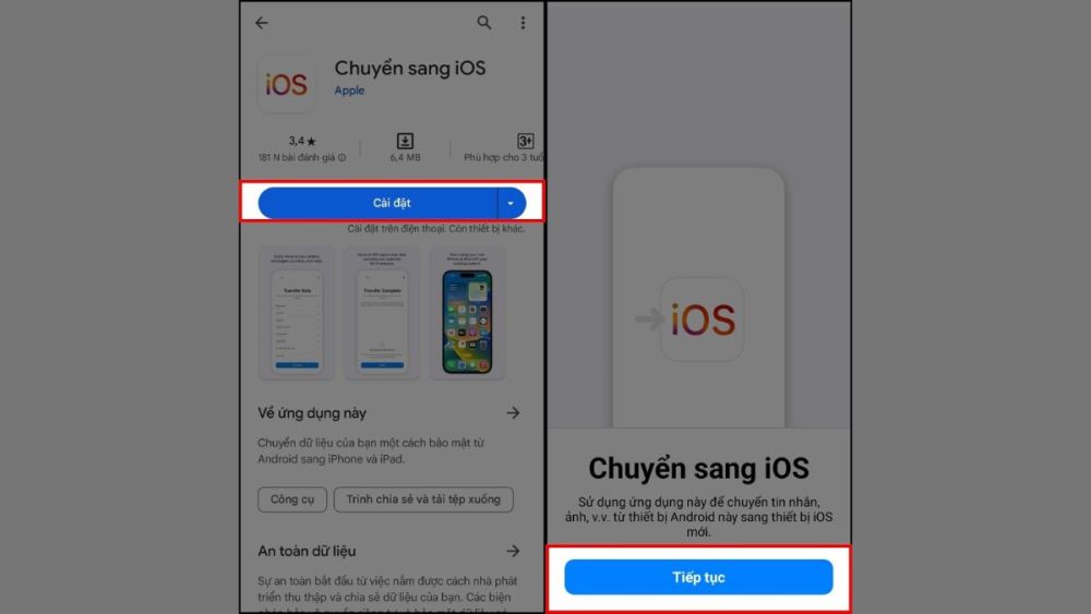 4 Cách chuyển danh bạ từ Android sang iPhone nhanh